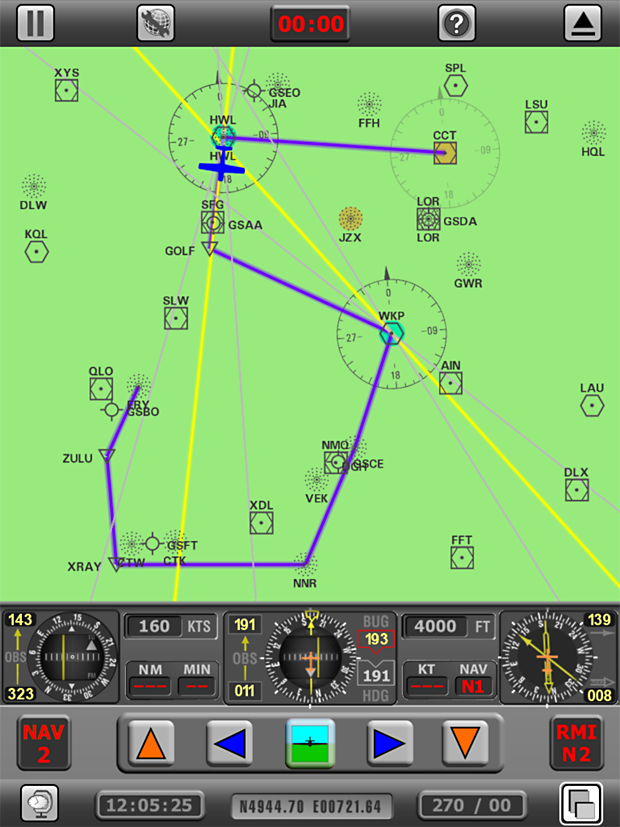 Radio Navigation Simulator - Quick Start